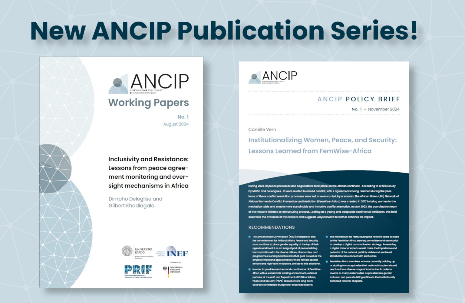 Introducing the ANCIP Policy Brief and Working Papers Series - ANCIP ...